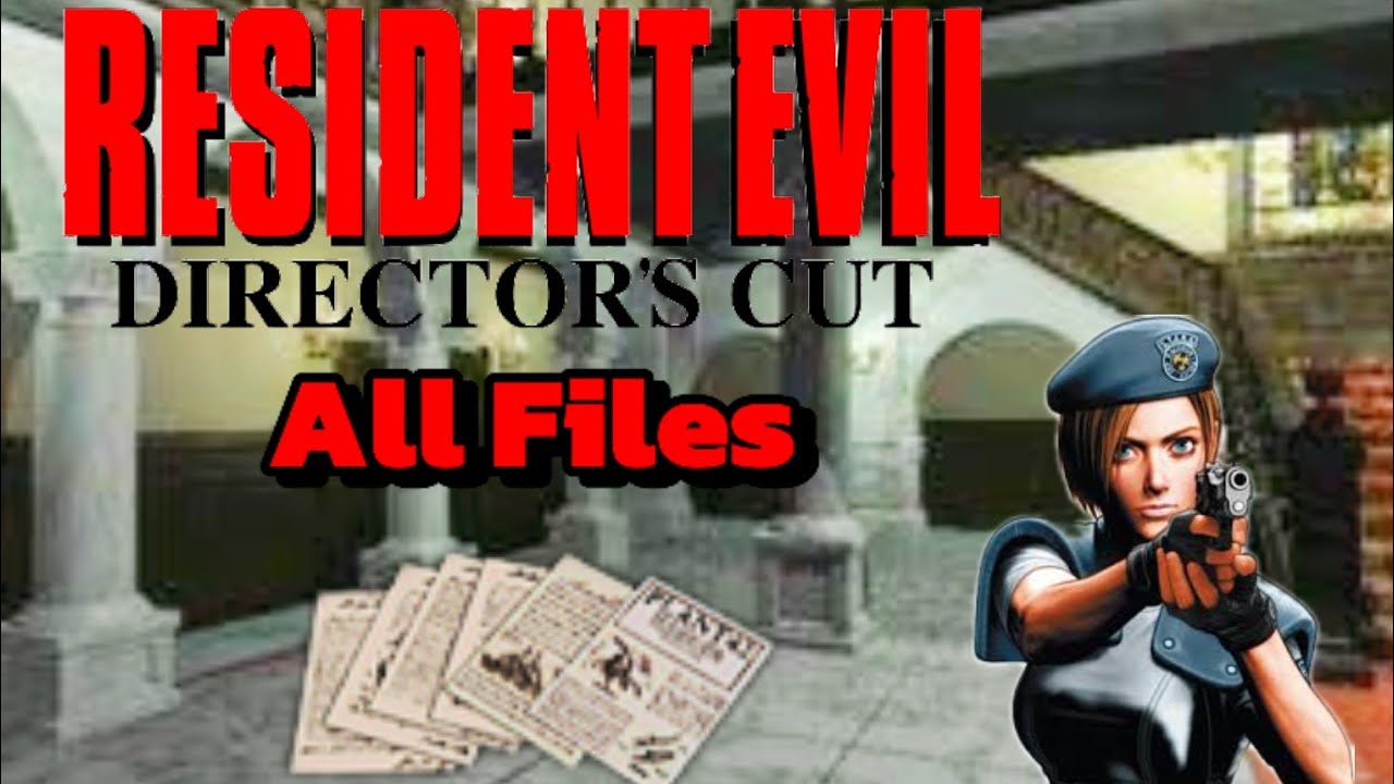 Resident Evil Director's Cut - All Files Location - YouTube