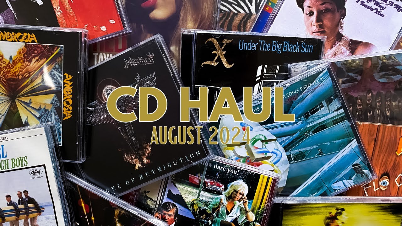 Rock/Pop/Prog CD Haul: August 2024 - YouTube