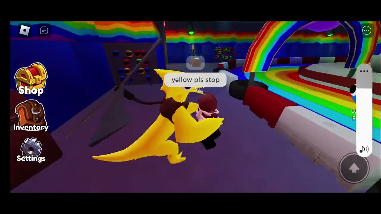 yellow making me stuck in rainbow friends chapter 2 - YouTube