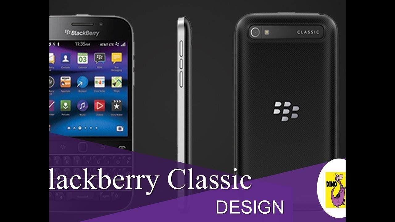 Blackberry Classic - Design - YouTube