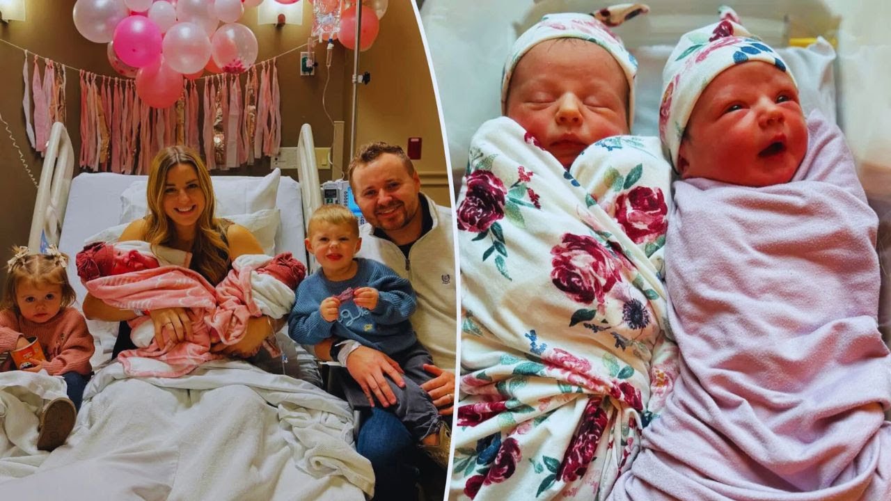 Jedidiah & Katey Duggar's TWIN GIRLS! Heartwarming Birth Story & First ...