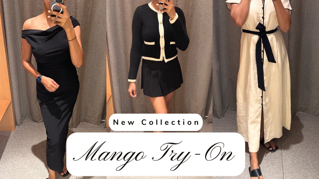Mango Women's New Collection | Mango Try-On - YouTube