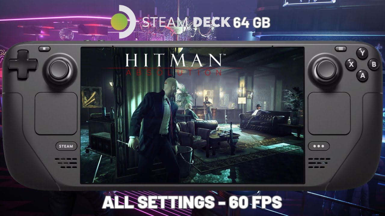 Hitman Absolution Steam Deck (64GB) Gameplay | All Settings Tested | 60 ...