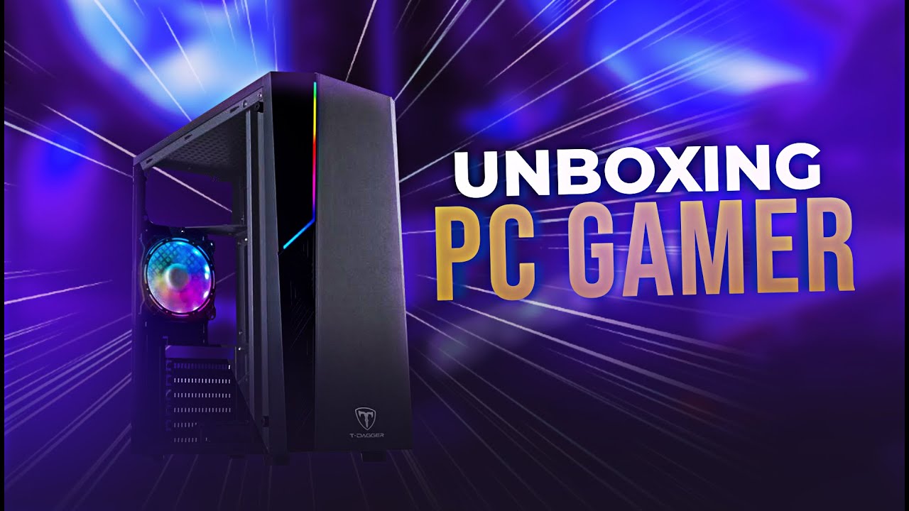 UNBOXING PC GAMER - YouTube