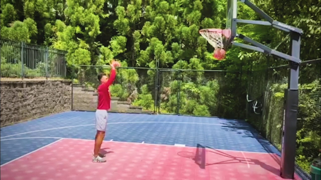 Form Shooting (Beginner Shooting w/ Hoop) - YouTube