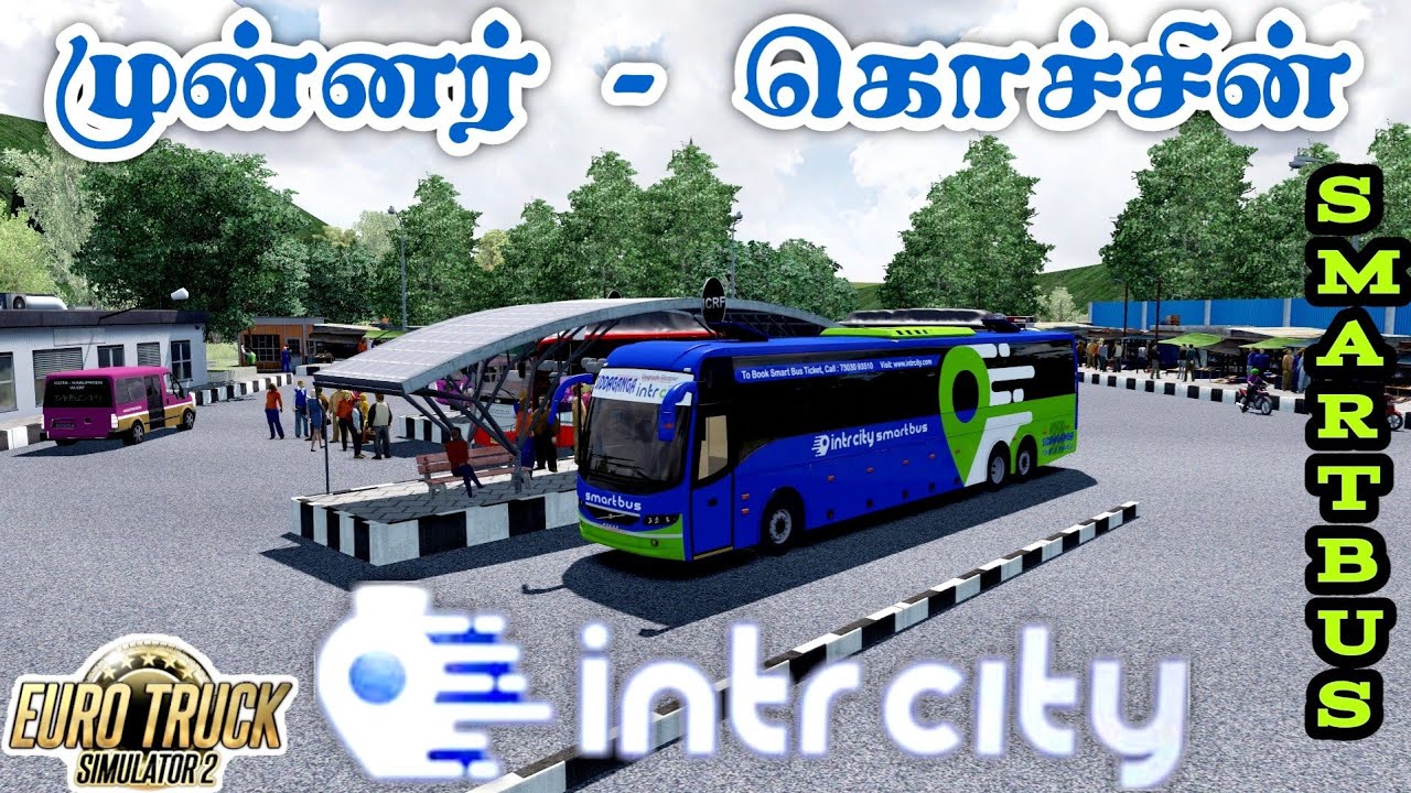Ets2 bus mod | bus game | AC Sleeper Bus | Intrcity smartbus - YouTube