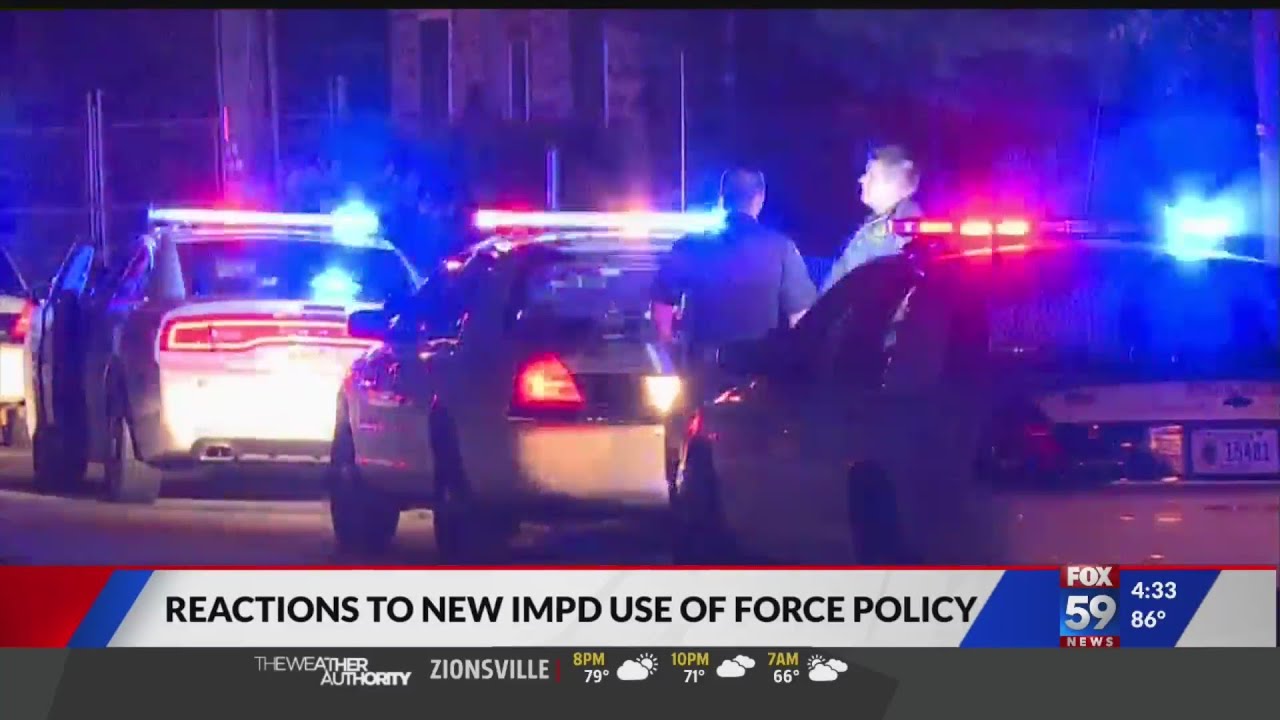 IMPD use-of-force policy change gains support - YouTube