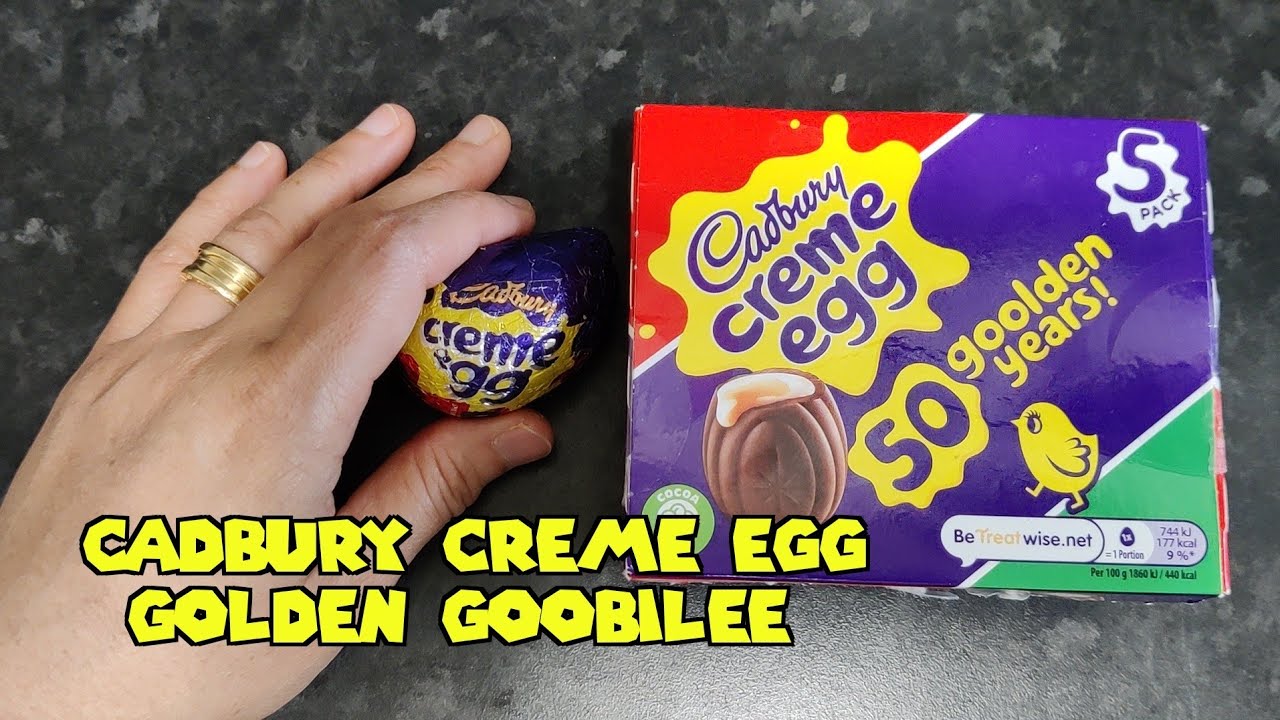Cadbury CREME EGG GOLDEN GOOBILEE - Celebrating 50th Years with GOLDEN ...