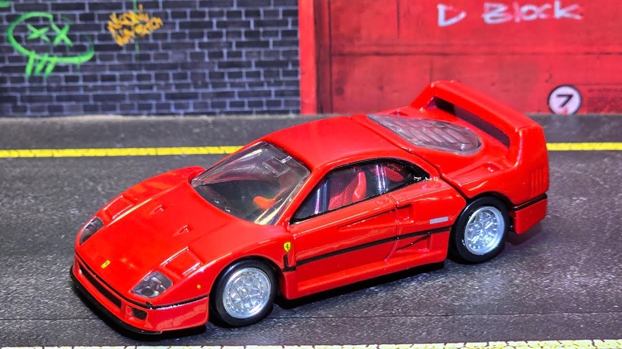 Ferrari F40 - Tomica Premium - Unboxing. - YouTube