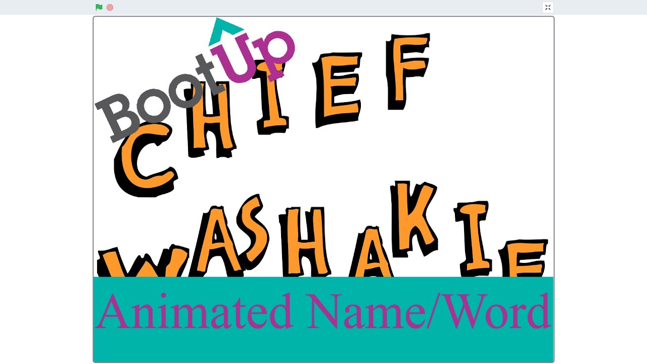 Animated Name/Word - Project Preview - YouTube