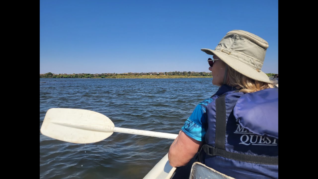Zambezi kayak safari with Makora Quest - YouTube