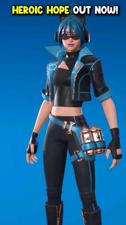 Fortnite *NEW* Heroic Hope Skin - YouTube