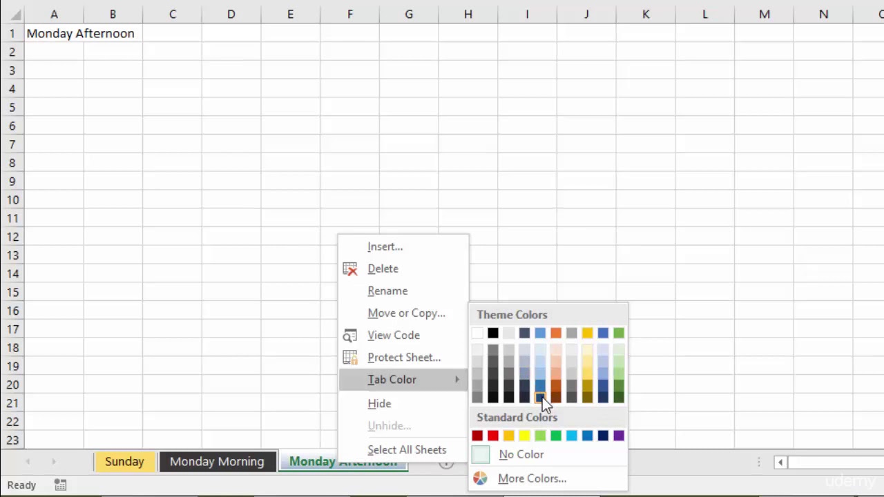 How To Work with Workbooks and Worksheets in excel 2019 - YouTube