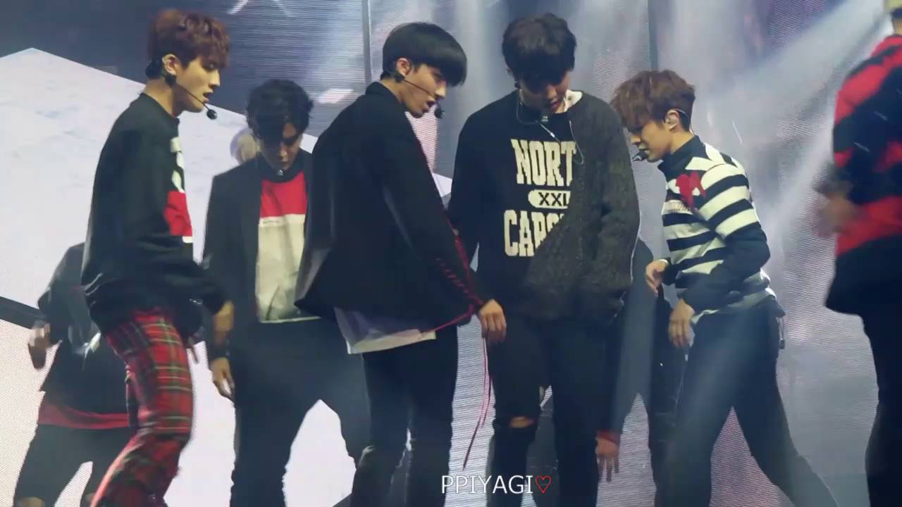161005 SF9 DEBUT SHOWCASE SF9 팡파레 데뷔무대 ( 주호 위주) - YouTube