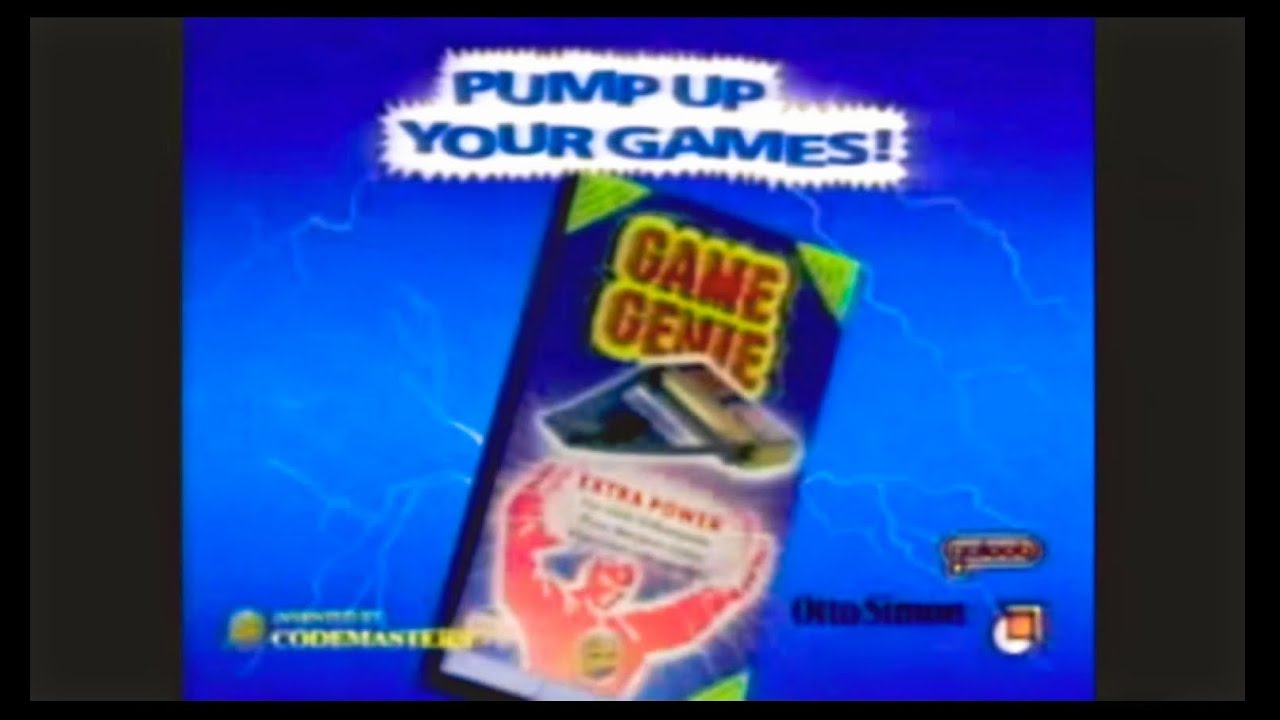 Game Genie - TV Reclame (1992) - YouTube