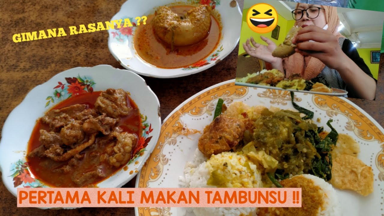 MAKAN GULAI TAMBUNSU UNTUK PERTAMA KALI, #KULINER#NASIPADANG - YouTube
