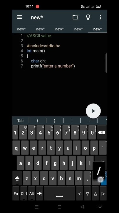 ASCII value in c #short#c#coding#program #programming - YouTube