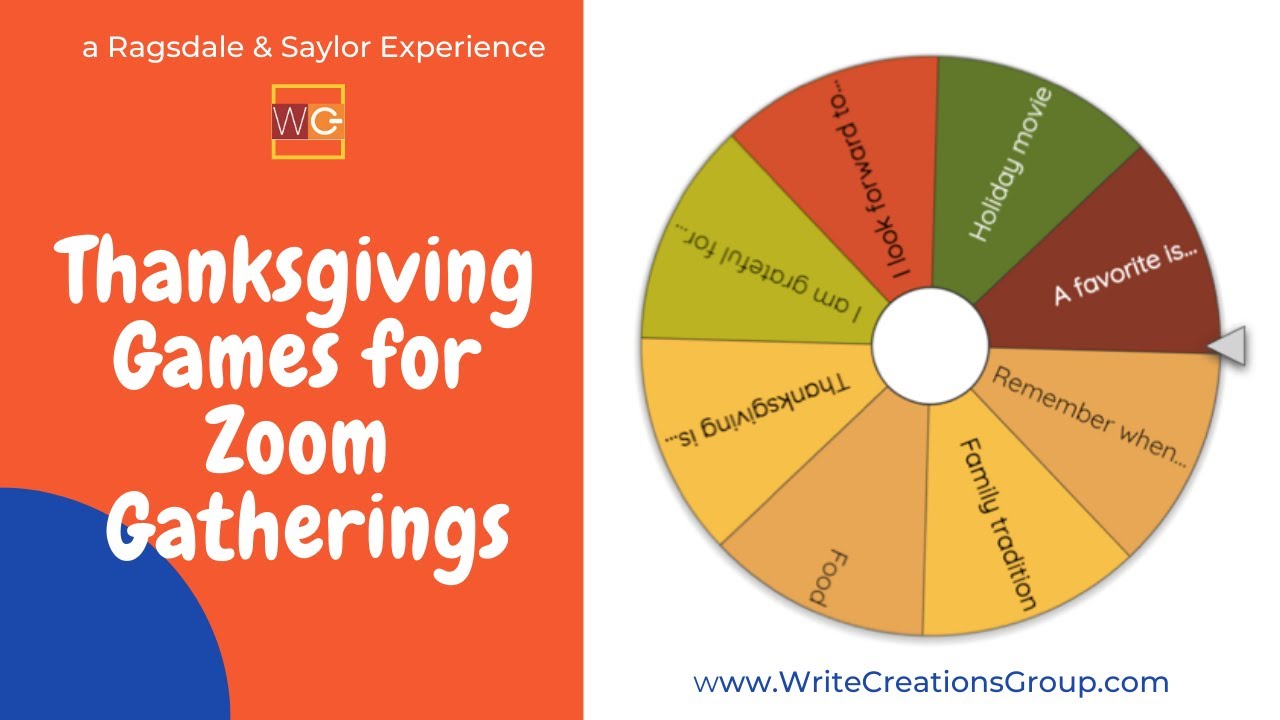 Thanksgiving Games for Zoom Gatherings - YouTube
