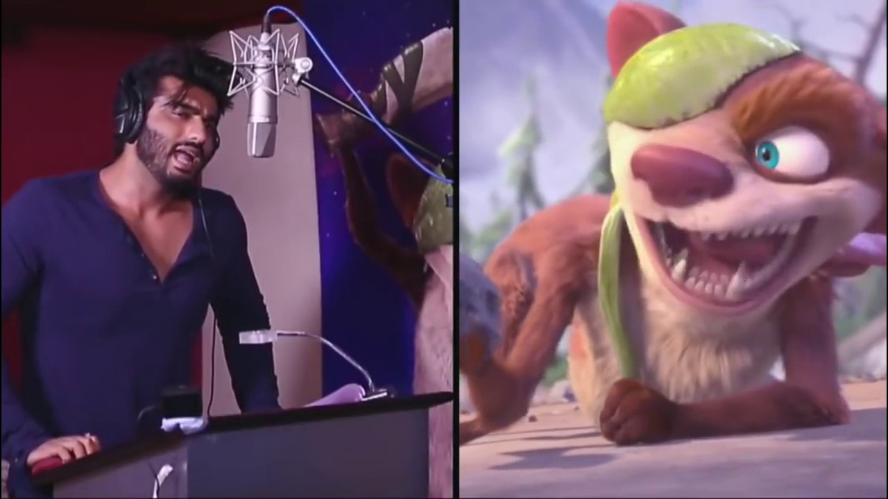 Arjun Kapoor As Buck In Ice Age Behind The Real Voice Collision Course ...