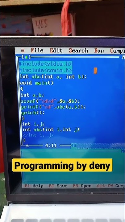 Adding Program In C Turbo C Adding Programming Coading Programming Turboc Vscode
