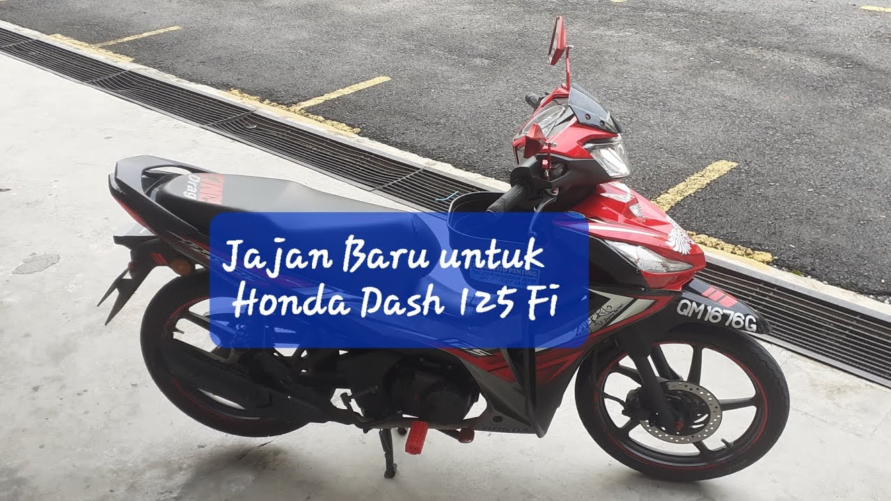 3 Jajan Baru Honda Dash Red 125 Fi - YouTube