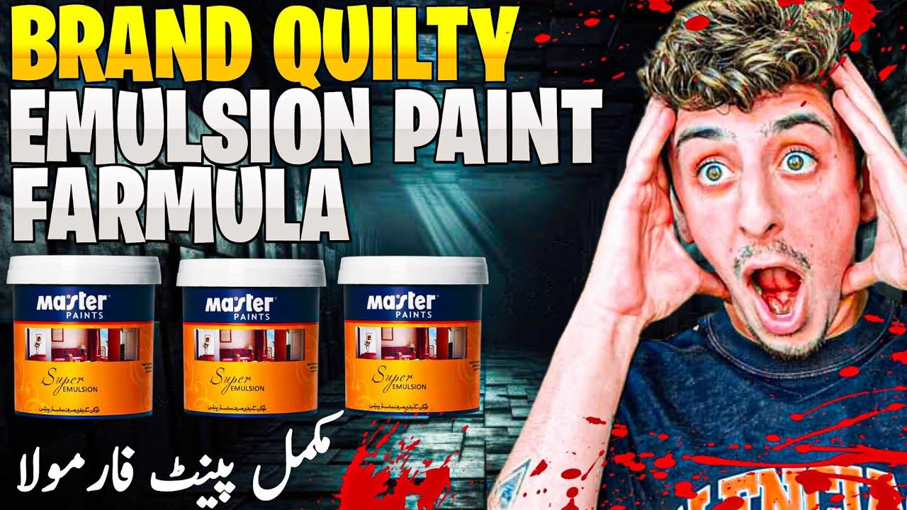 ULTIMATE Emulsion Paint Formula EXPOSED! (Step-by-Step Guide) | SAVE 30 ...