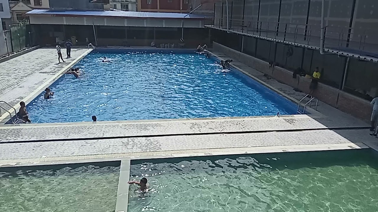 visionova swimming pool - YouTube