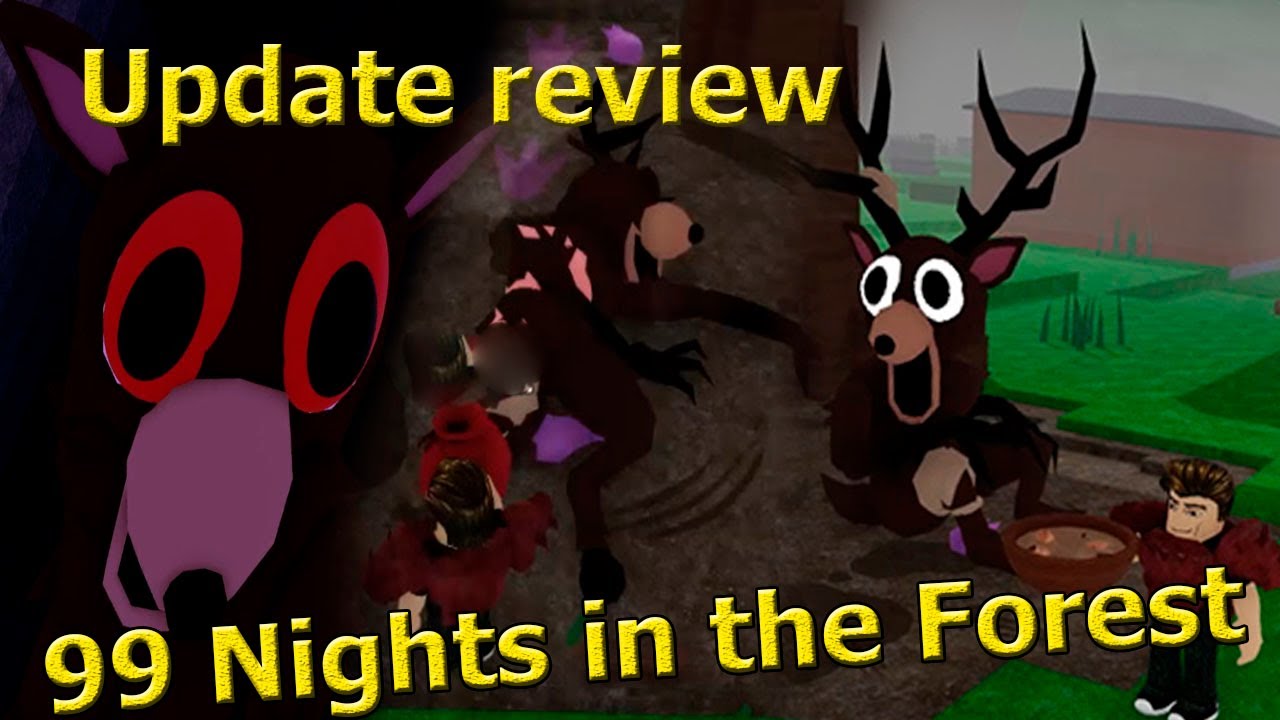 New Update with a Deer in 99 Days in the Forest Roblox - YouTube