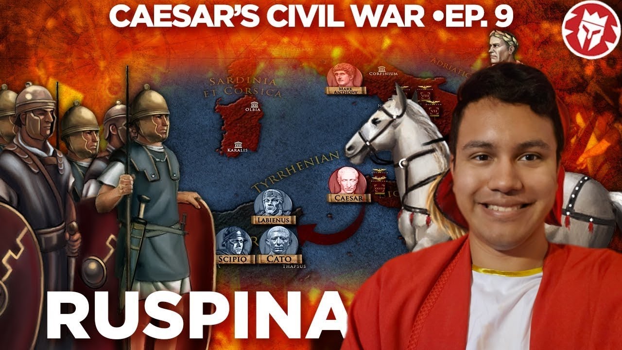 Caesar in Africa - Battle of Ruspina (Kings and Generals reaction ...