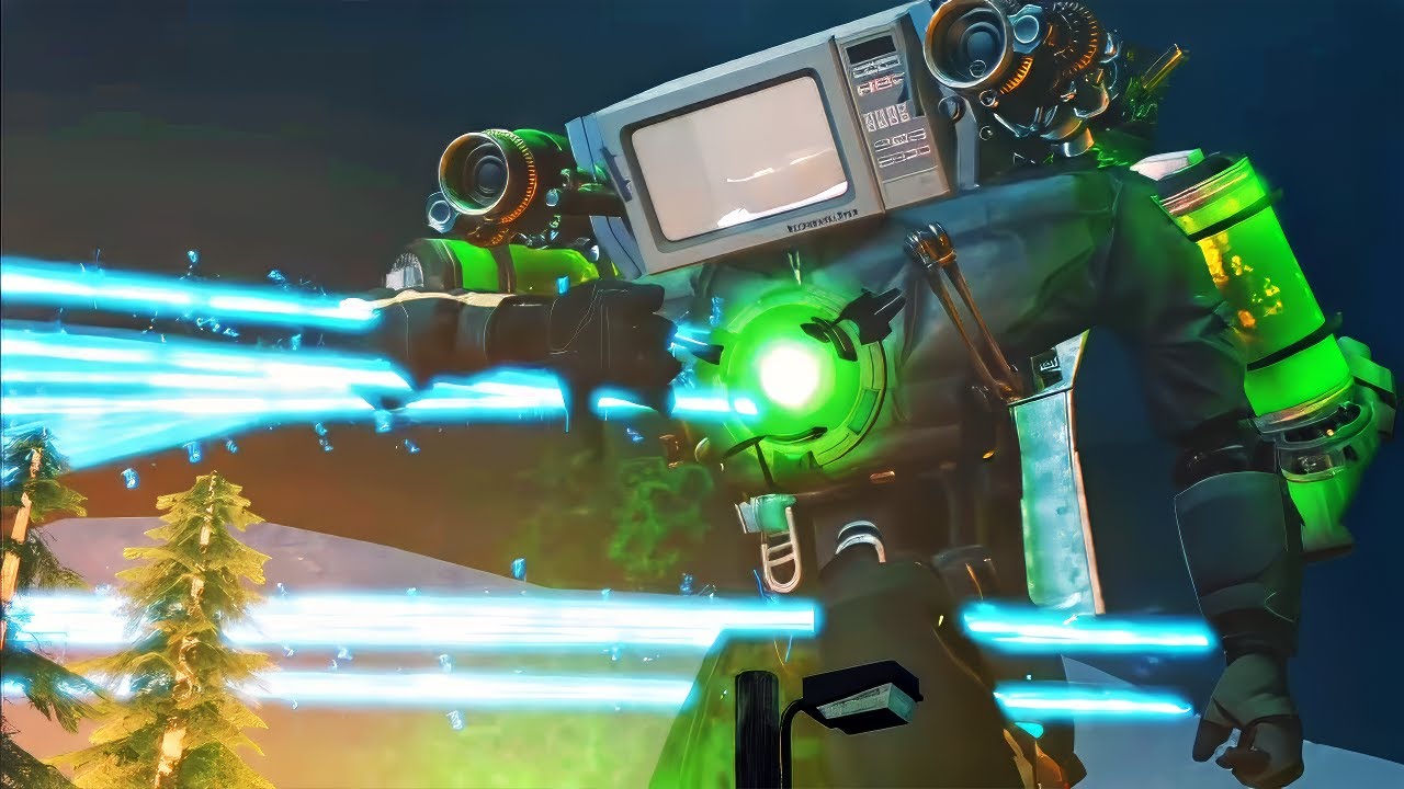 TITAN MICROWAVEMAN CAN MELT YOUR FACE OFF || skibidi trashcan 27 part 1 ...