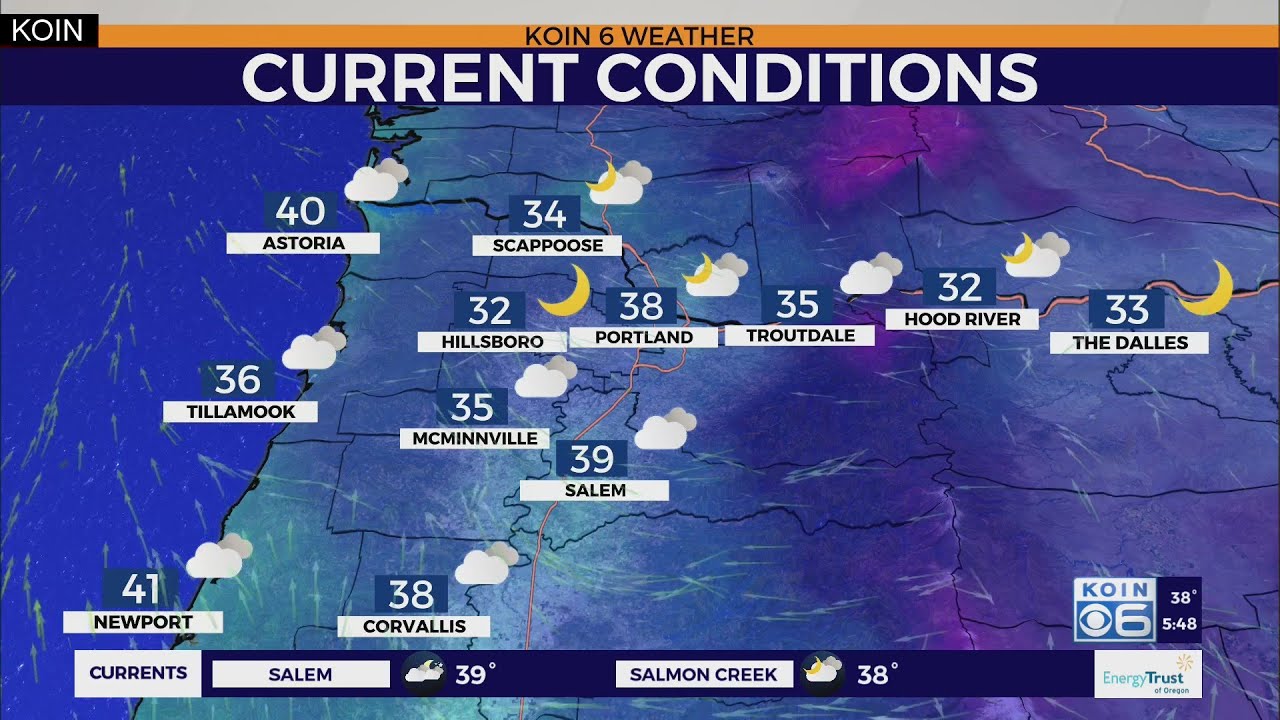 Weather forecast: Portland’s soggy saga continues Thursday - YouTube
