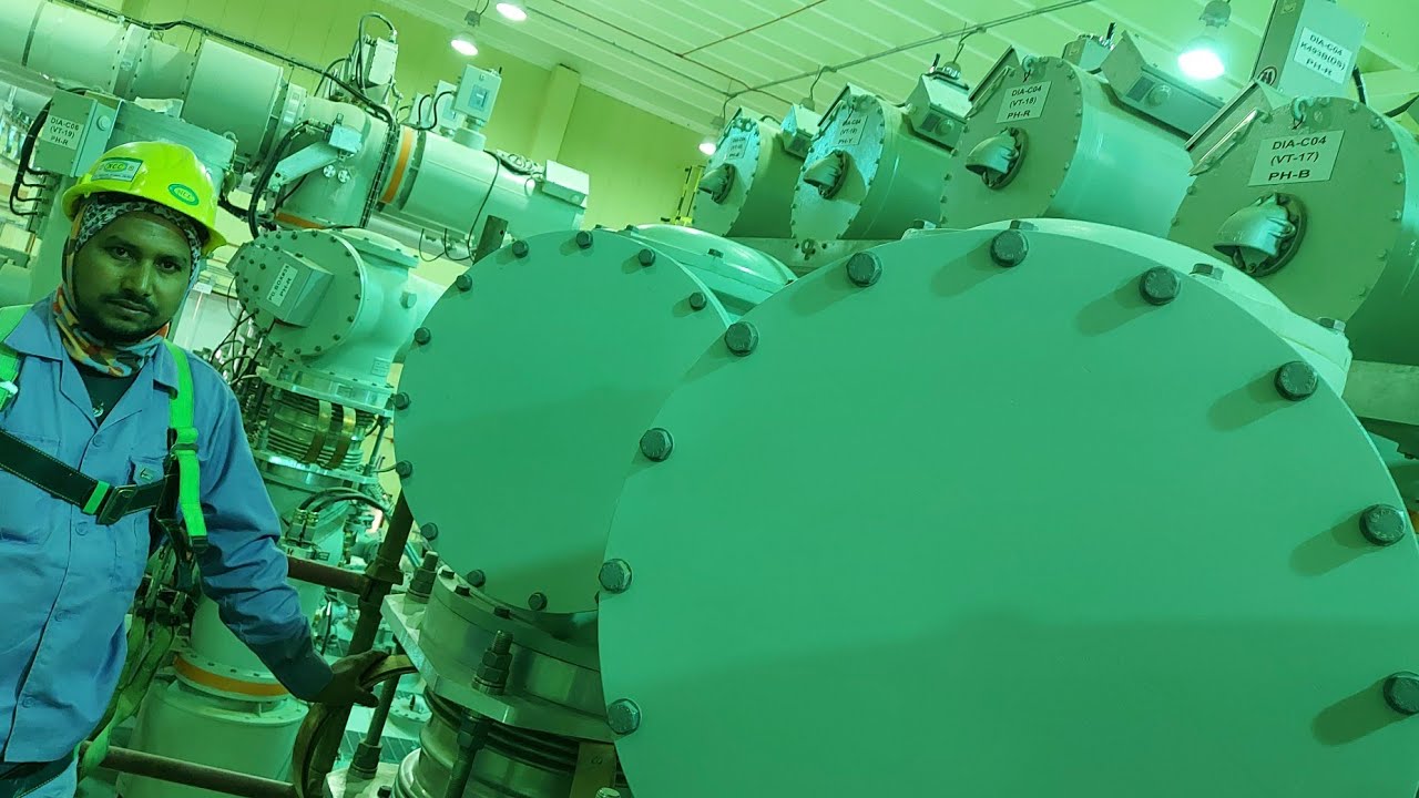 380 KV GIS Ericsson wark #R&A#like gis kaj ericson - YouTube