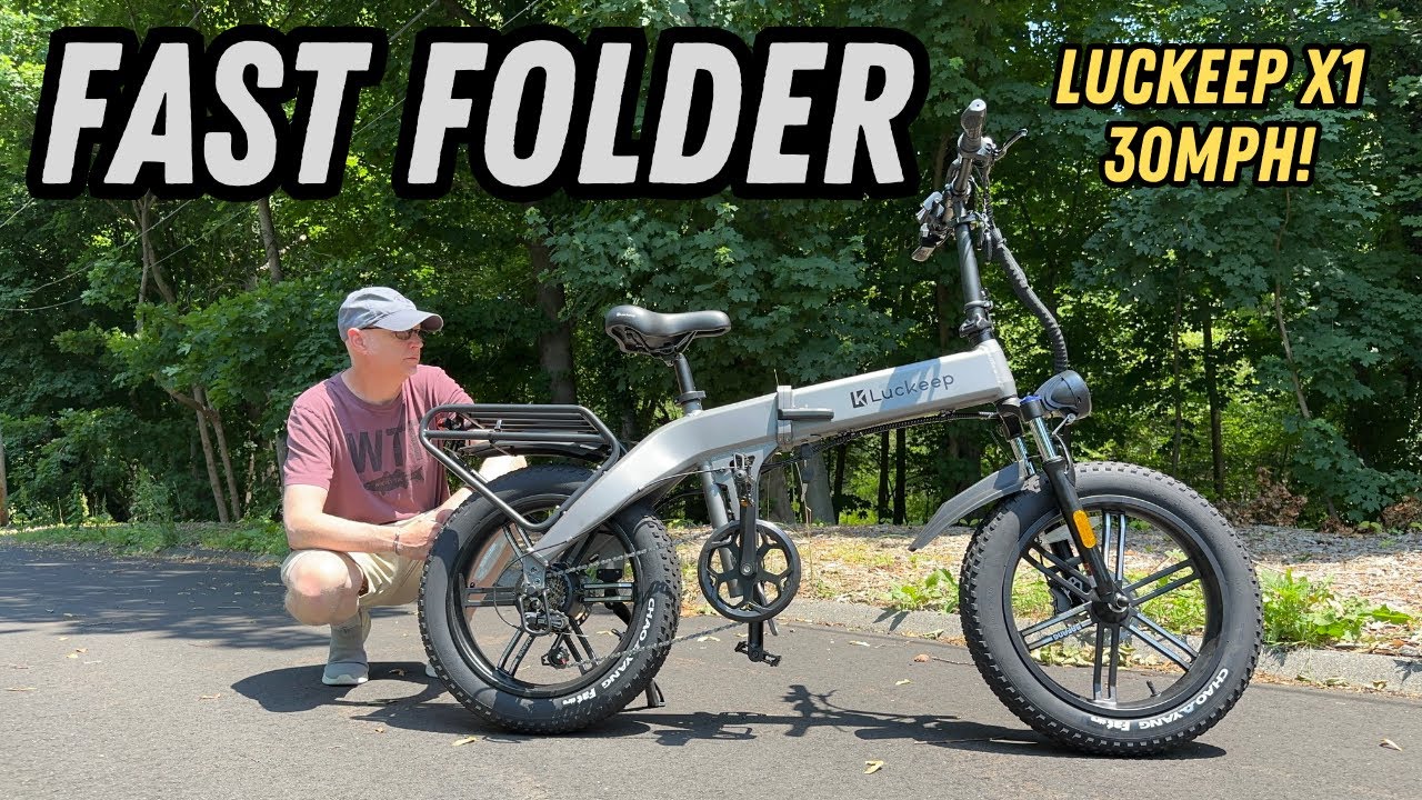 Luckeep X1 is a Fast Affordable Folder that can hit 30MPH - YouTube