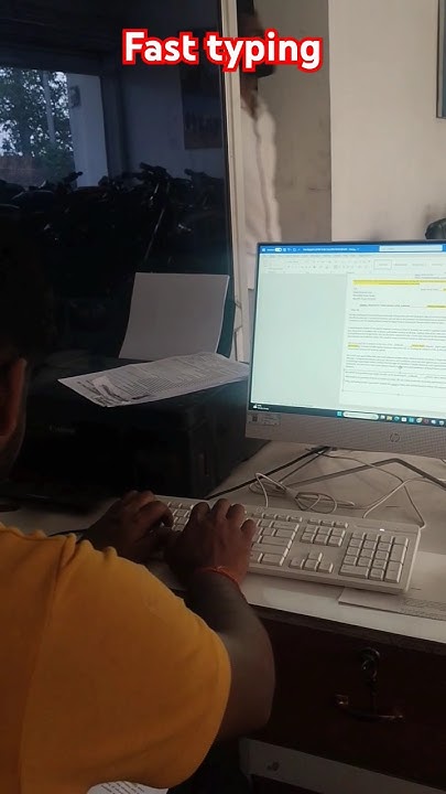 typing master typing fast - YouTube