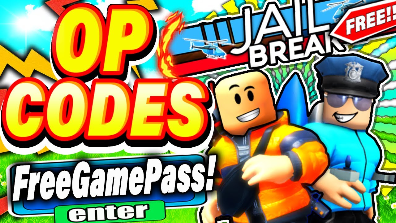 JAILBREAK CODES *FALL EVENT UPDATE* ALL NEW SECRET OP SEASON 6 ROBOX ...