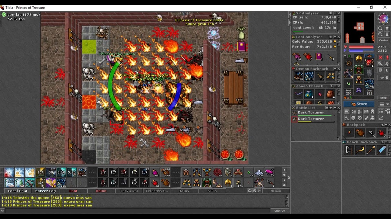 Donde Cazar? Tibia Paladin 2018 Team Hunt 2 Paladin Poi + Doble Loot ...