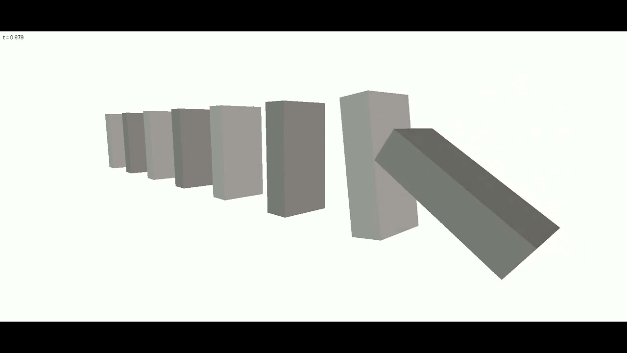 Bricks Double Domino Effect - YouTube
