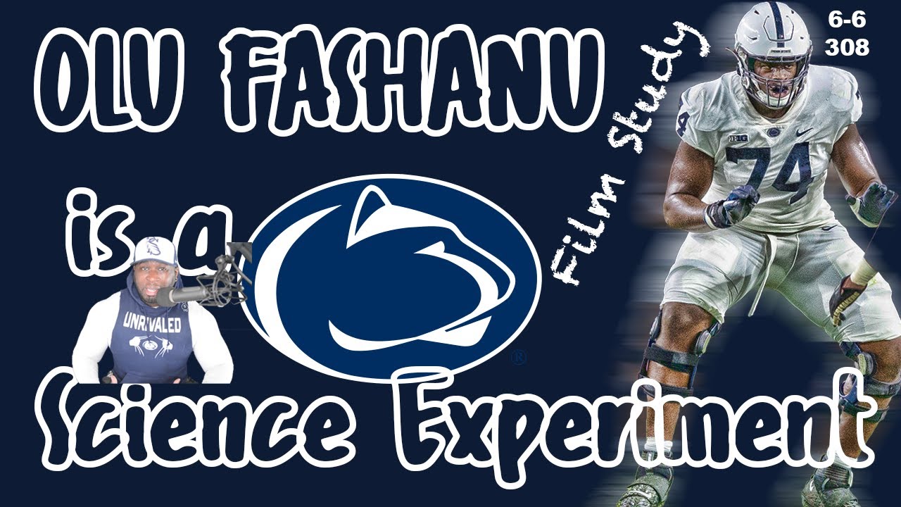 Penn State Study: Franchise OT Olu Fashanu is LAB-GROWN!! - YouTube