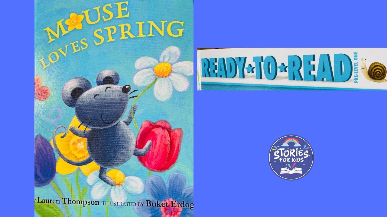 MOUSE LOVES SPRING | Learn to Read | Stories For Kids - YouTube