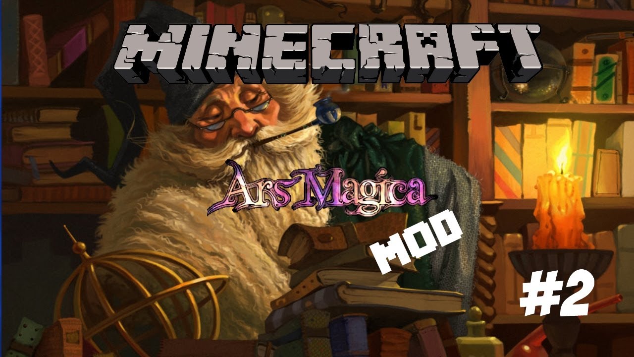 Minecraft Ars Magica Tutorial Part 2 - Magic Crystal - YouTube