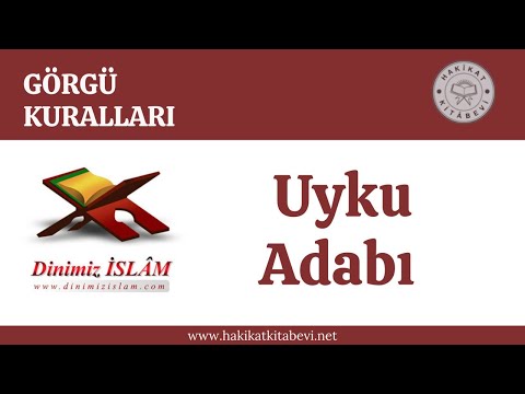 Uyku adabı | Dinimiz islam