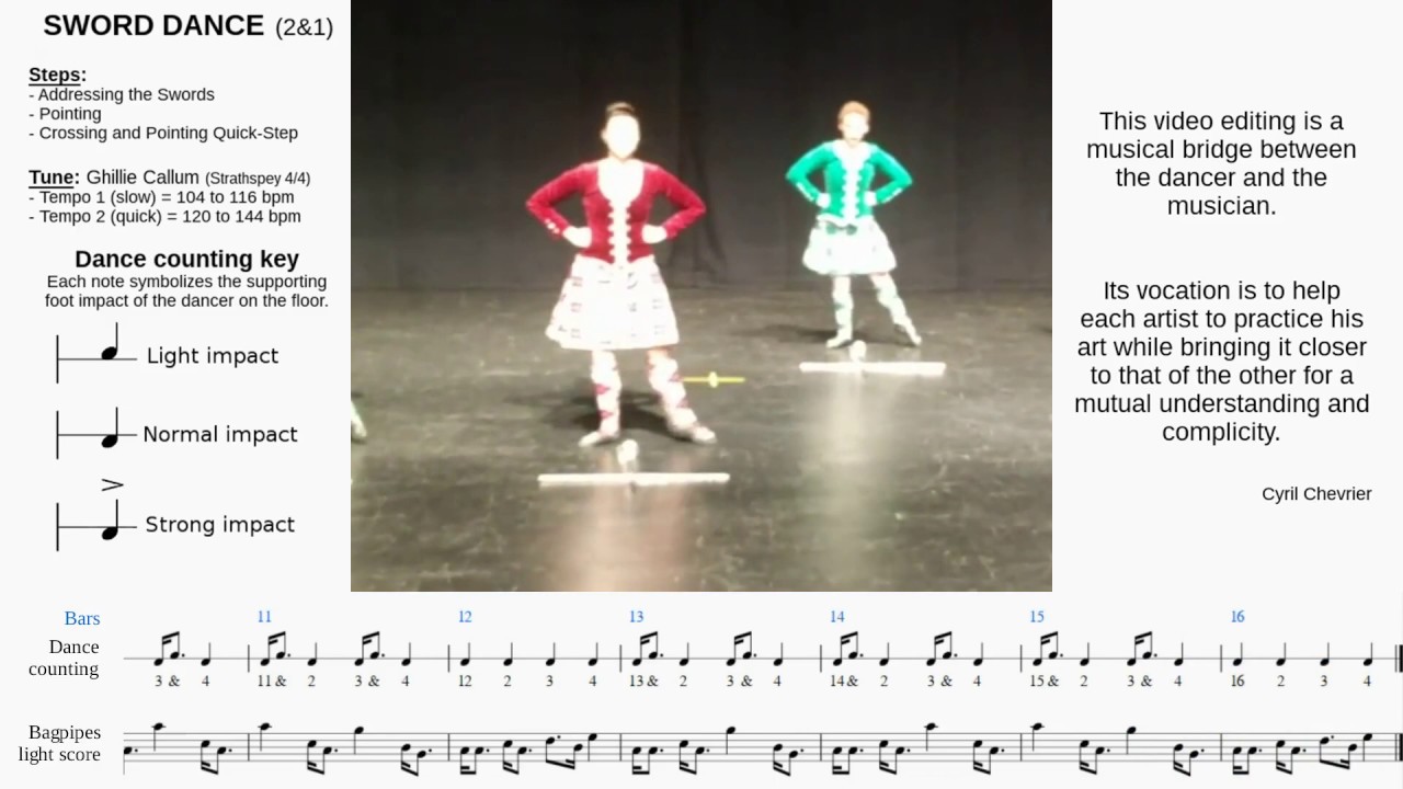 Sword Dance - A bridge between Dance and Music - YouTube
