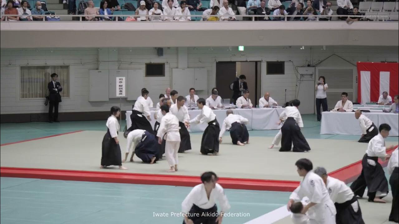 Iwate Prefecture - 61st All Japan Aikido Demonstration at the Nippon Budokan - YouTube