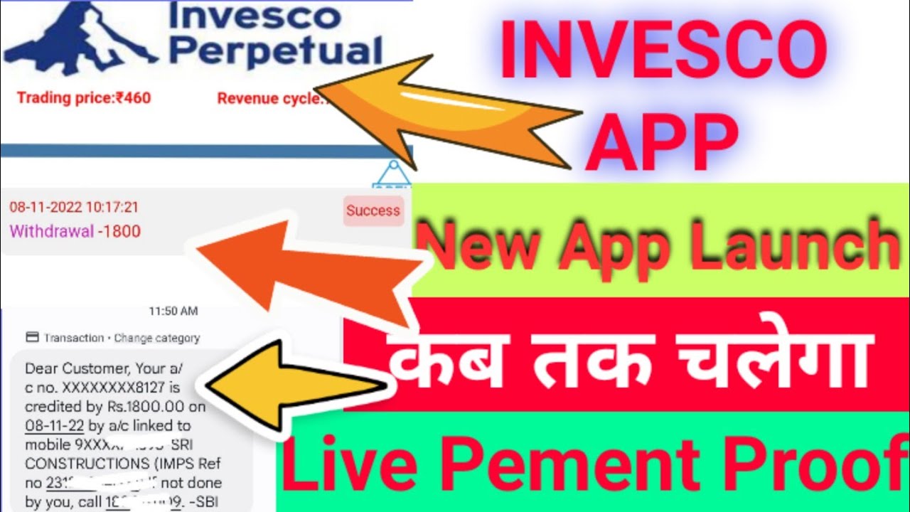 INVESCO, Invesco app कब तक चलेगा || Invesco app Real or fake Live ...