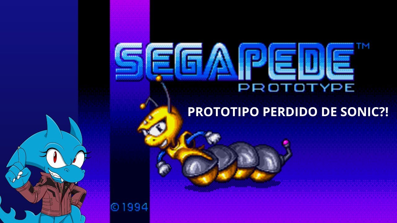 SEGAPEDE, nuevo prototipo de la saga Sonic - YouTube
