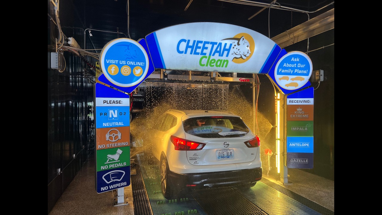 Cheetah Clean Auto Wash: Bowling Green Cave Mill Rd Site - YouTube