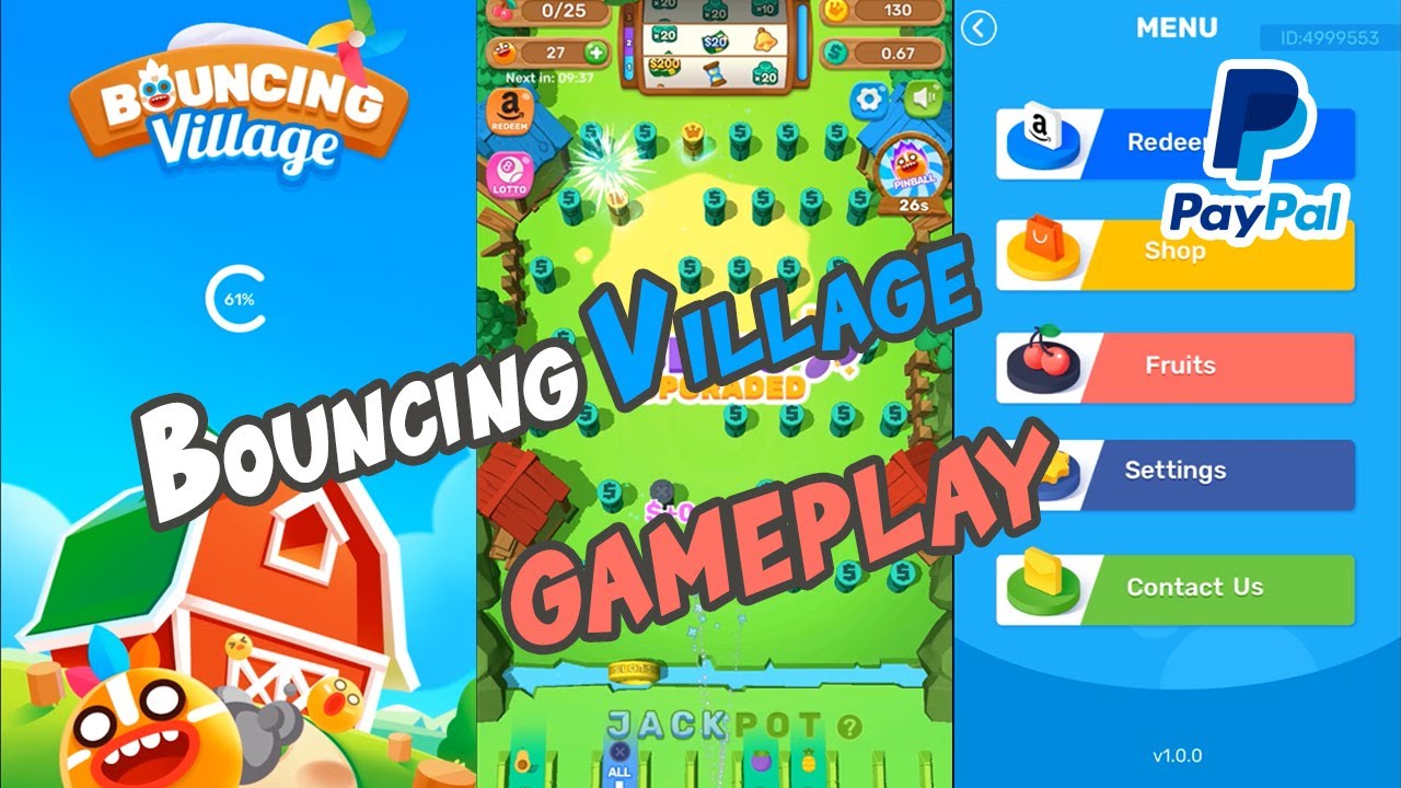 Bouncing Village Gameplay - (Android/iOS) - YouTube