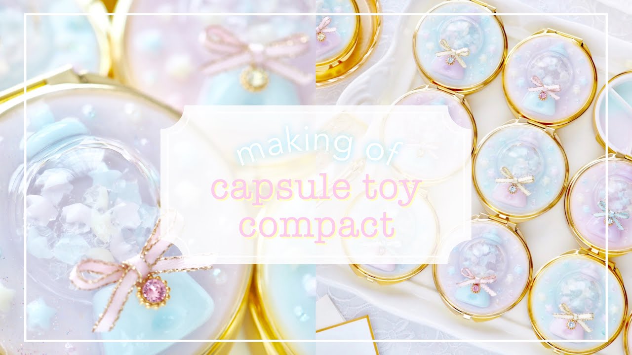 Capsule toy compact making video - YouTube