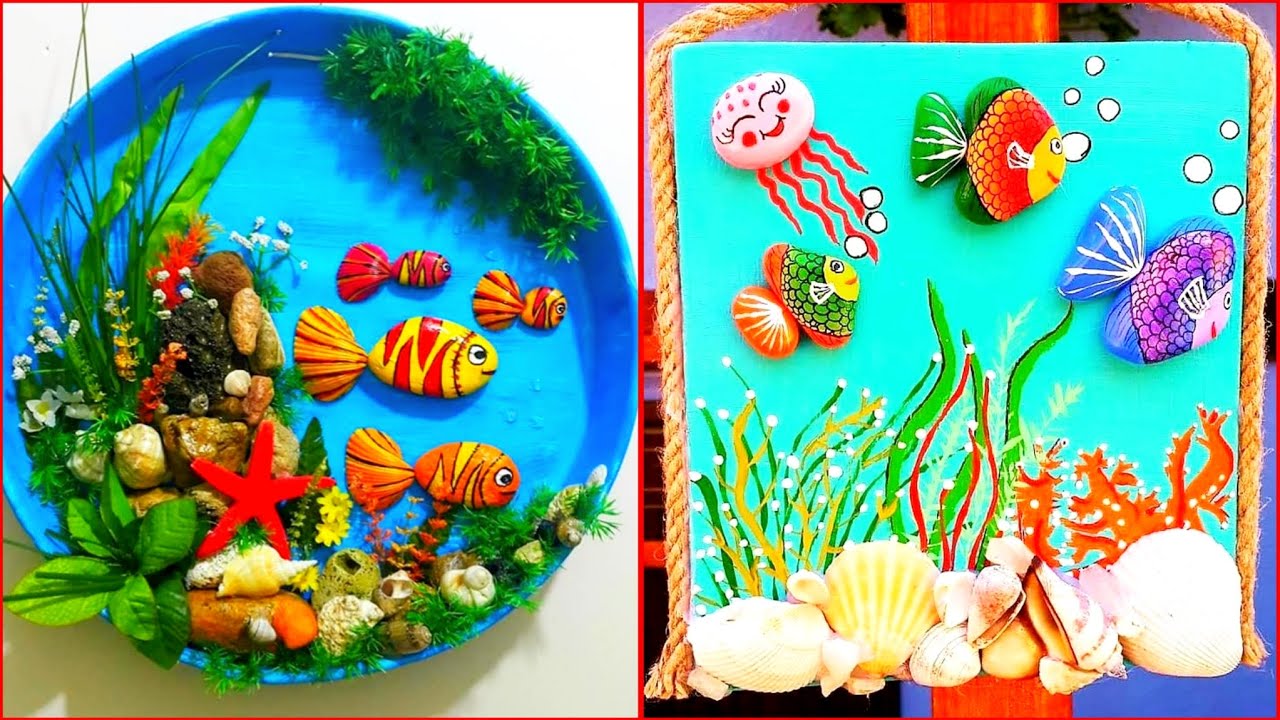 New stunning pebble stone painting ideas // top 90 pebble stone ...