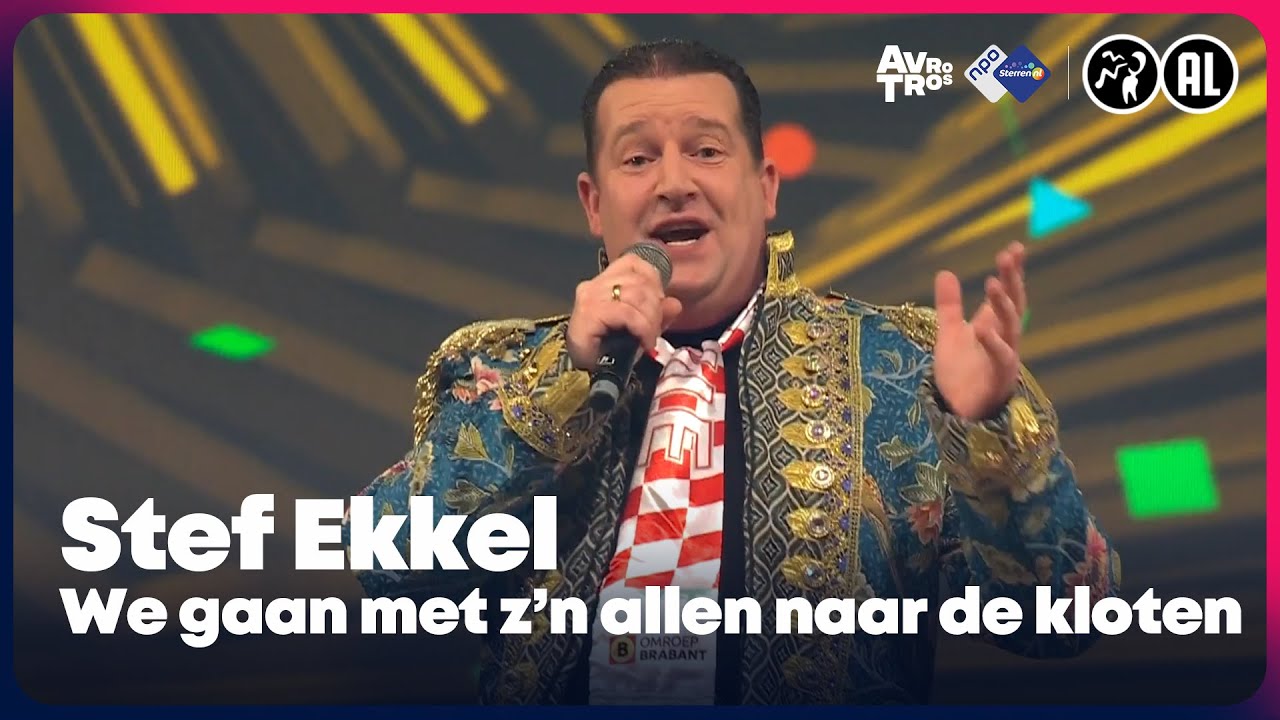 Stef Ekkel - We gaan met z'n allen naar de klote // Sterren NL Carnaval ...